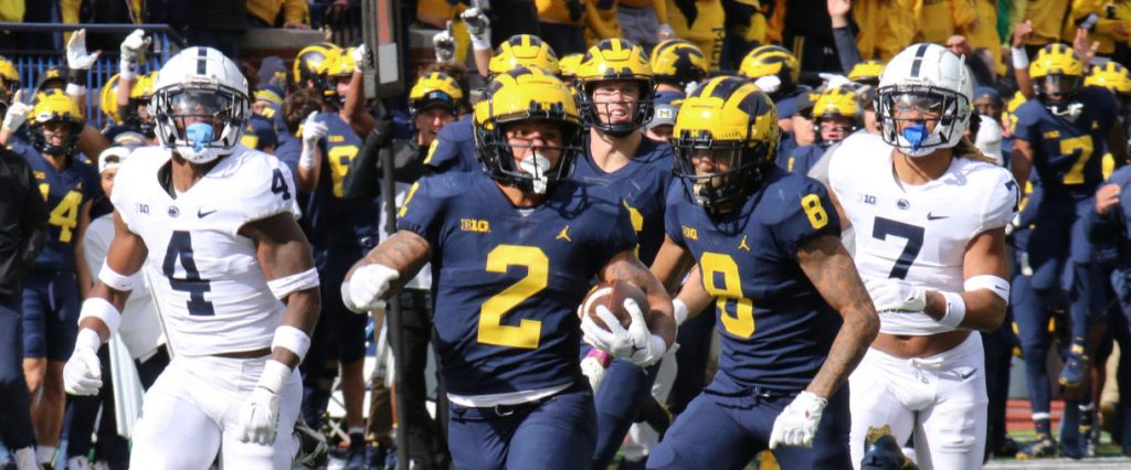 2022 Michigan Wolverine Football Depth Chart – Offense – Game 10 vs ...