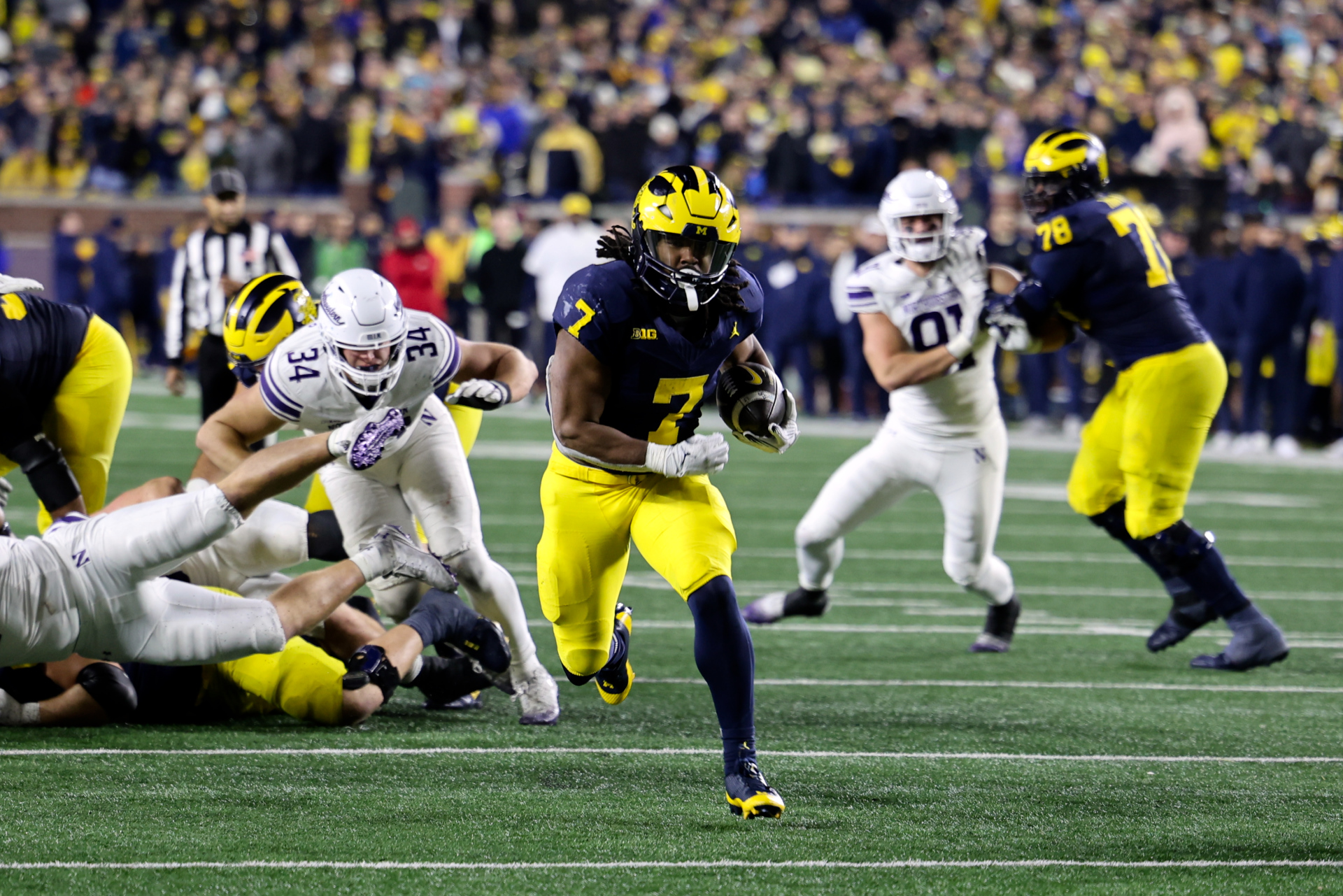 2024 Game 11 – Michigan 50 Northwestern 6 Game Photos | By Fans...For ...